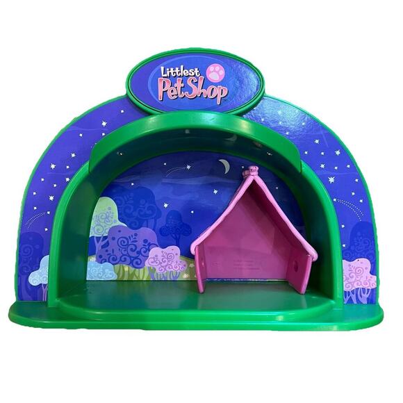 Hasbro | Toys | Hasbro Littlest Pet Shop Light Up Dome Cozy Campfire ...